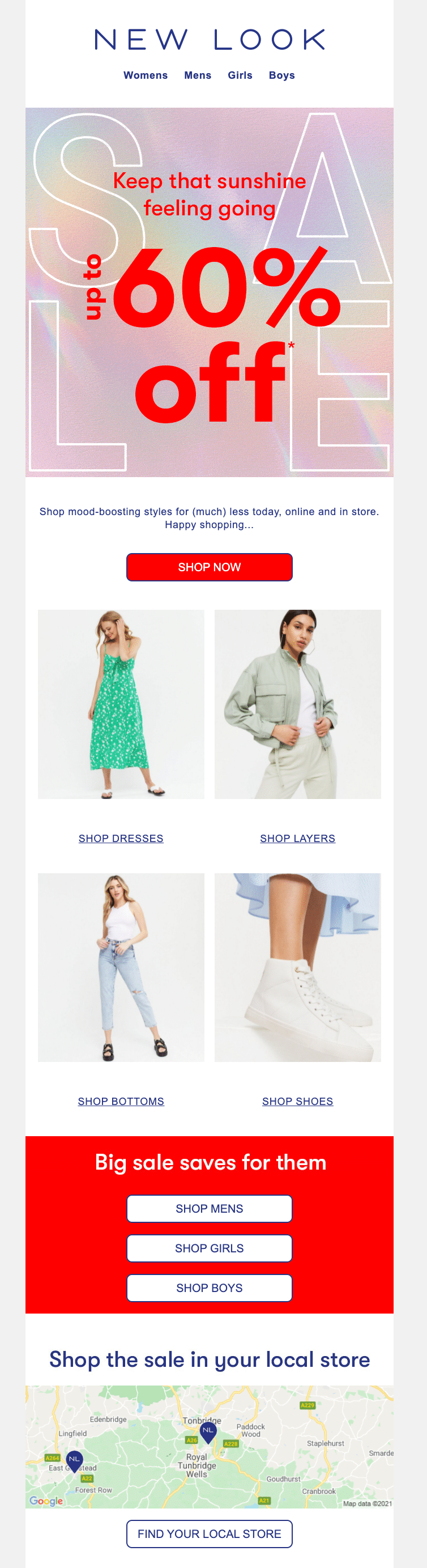 Nearest Store - Litmus