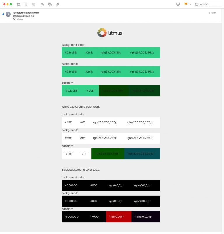 Html Email Background Color The Best Way To Code Them Litmus
