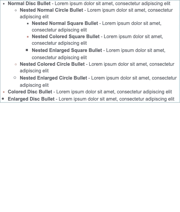The Ultimate Guide To Bullet Points In HTML Email Litmus