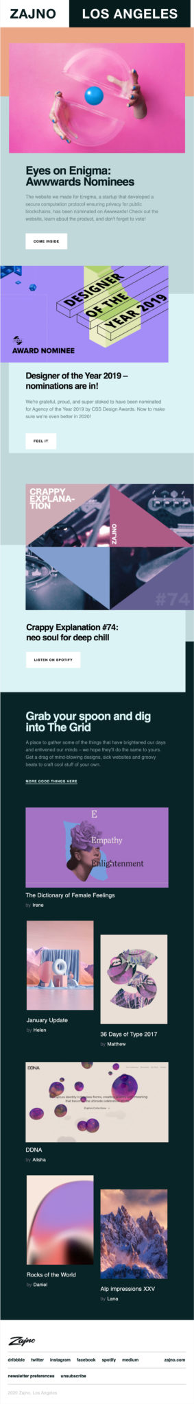 Trending in Email Design: Geometry - Litmus