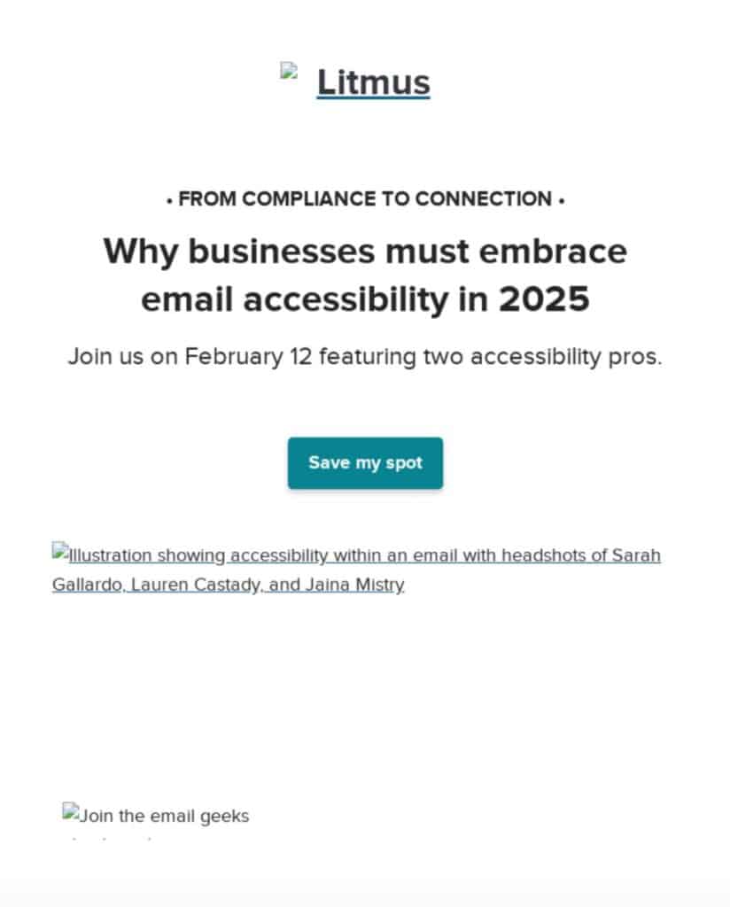 The Ultimate Guide to Email Accessibility in 2025 - Litmus