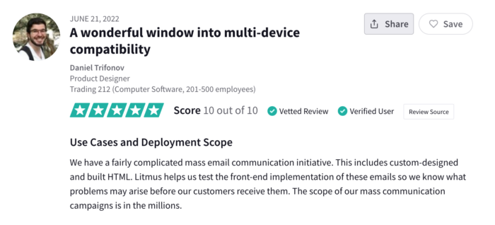 Litmus Receives Top Honors For Products and Customer Service - Litmus