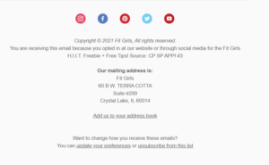 12 Email Footer Design Best Practices - Litmus
