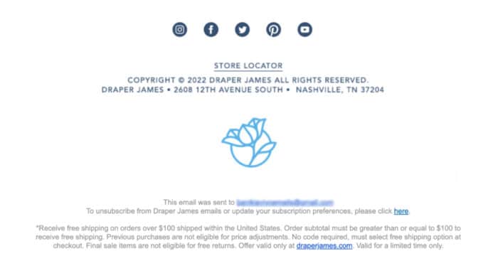 12 Email Footer Design Best Practices - Litmus