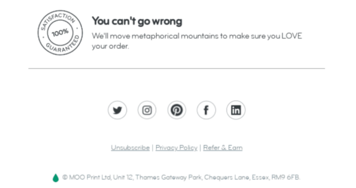 12 Email Footer Design Best Practices - Litmus