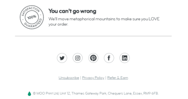 12 Email Footer Design Best Practices - Litmus