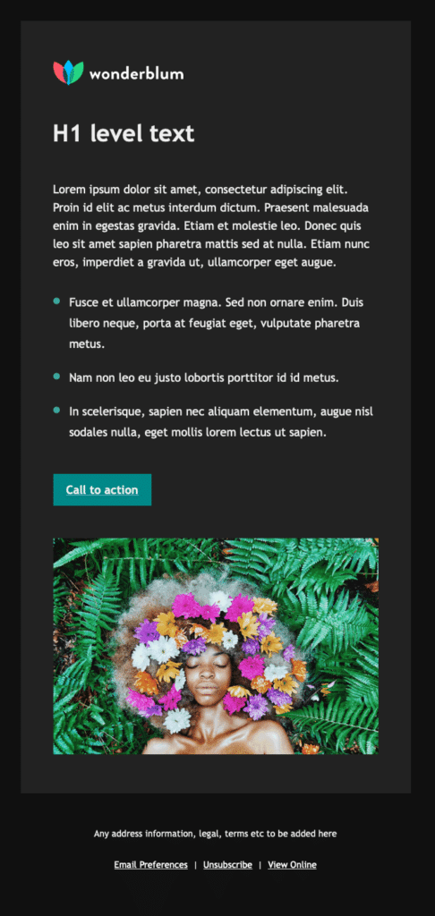 Free F-Shaped Pattern Email Template | Litmus
