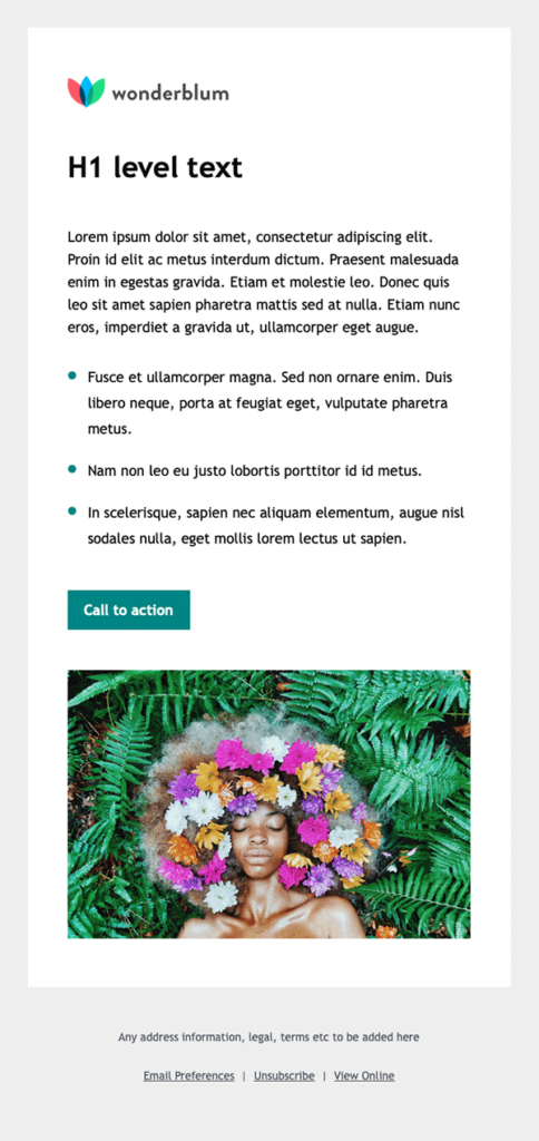 Free F-Shaped Pattern Email Template | Litmus