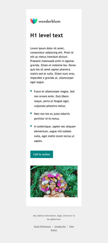 Free F-Shaped Pattern Email Template | Litmus