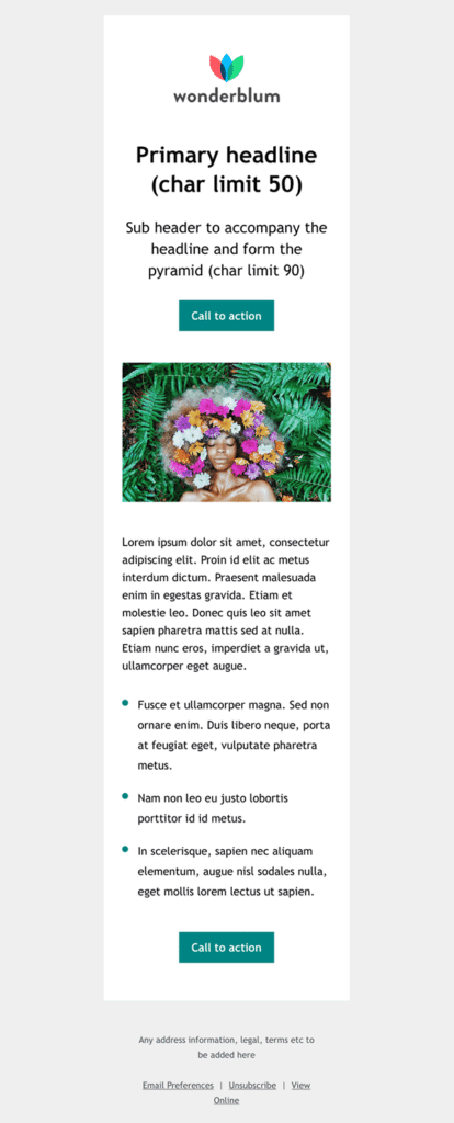 Free Pyramid Design Email Template | Litmus